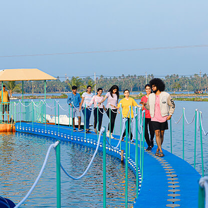 Surfing in Kerala | Glass Bridge in Cherai | Hanging Bridge Kochi ...